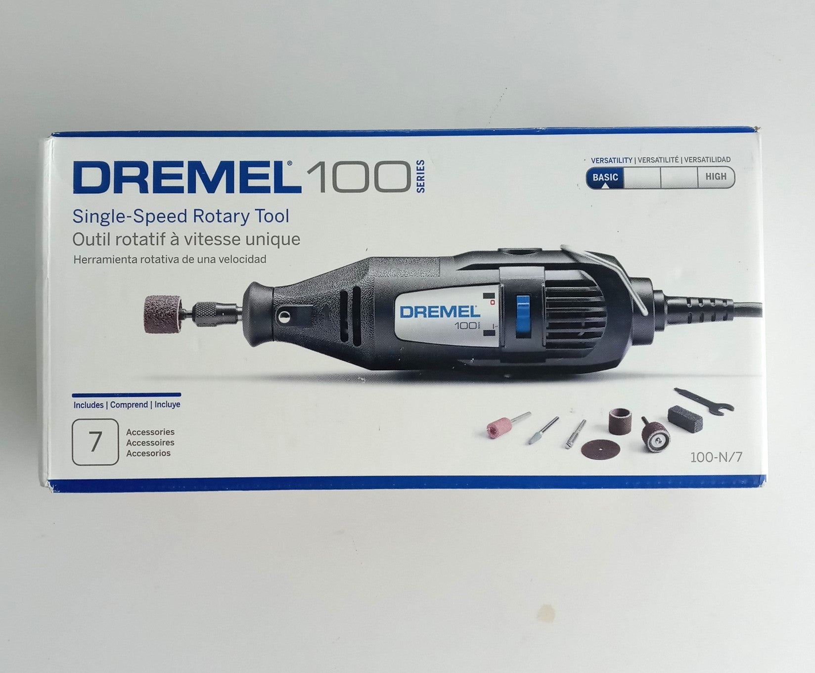Dremel 100-N/7 Single Speed Corded Rotary Tool Kit