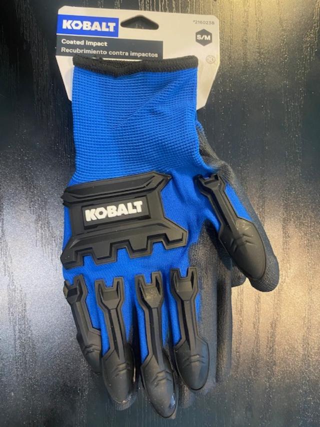 Kobalt Small/Medium Gray Polyurethane Dipped Nylon Construction Gloves