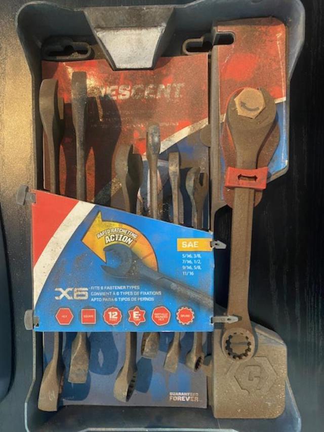 CX6RWM7 Crescent 7 Pc. Metric Combination Wrench Set