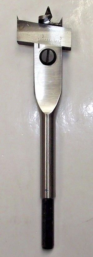 Irwin 445002J Large Adjustable Wood Drill Bits 1-3/4" to 3"