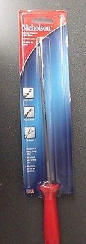 Nicholson File 10627 8 in. General Purpose Knife Sharpening Steel USA