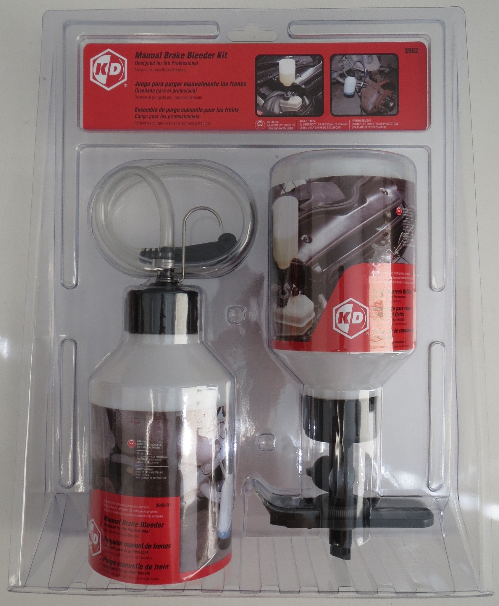 KD Tools 3982 Manual Brake Bleeder Kit